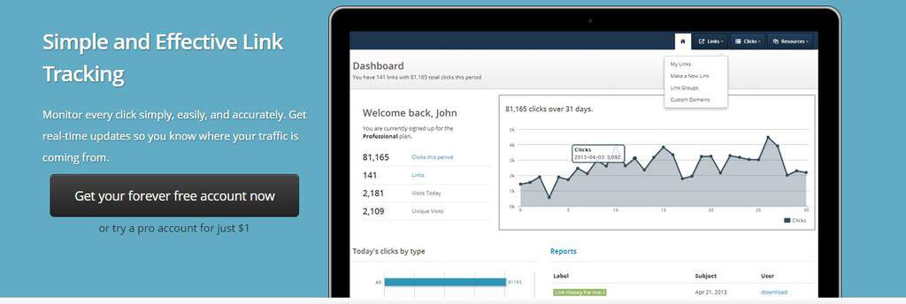 Top Link Tracking Software | BizDig