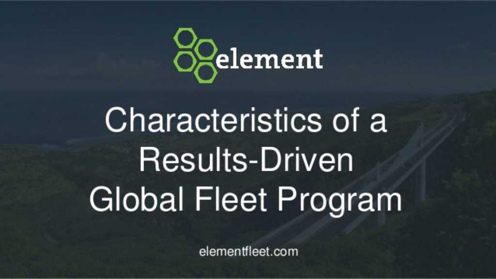 Element Fleet Management - Features, Pricing, Setup - BizDig